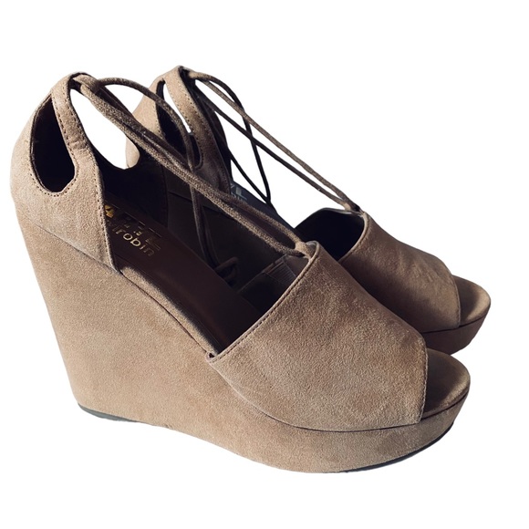 Farylrobin | Shoes | Farylrobin Platform Judy Wedge Heels Solid Light ...